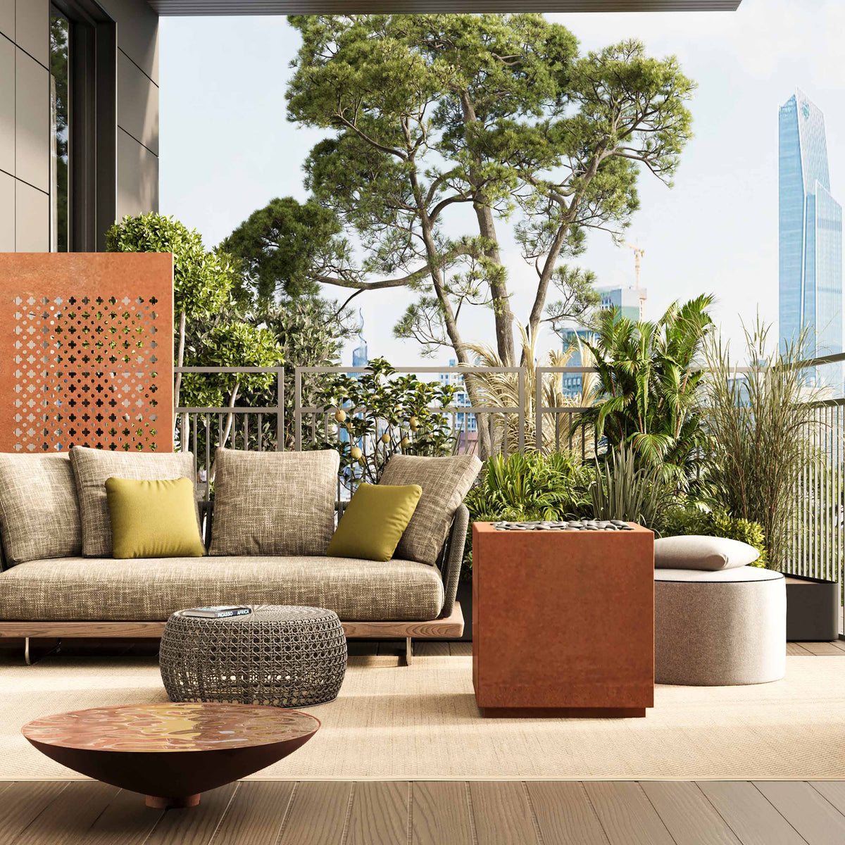 Azadi Privacy Panel — Atelier Cortena